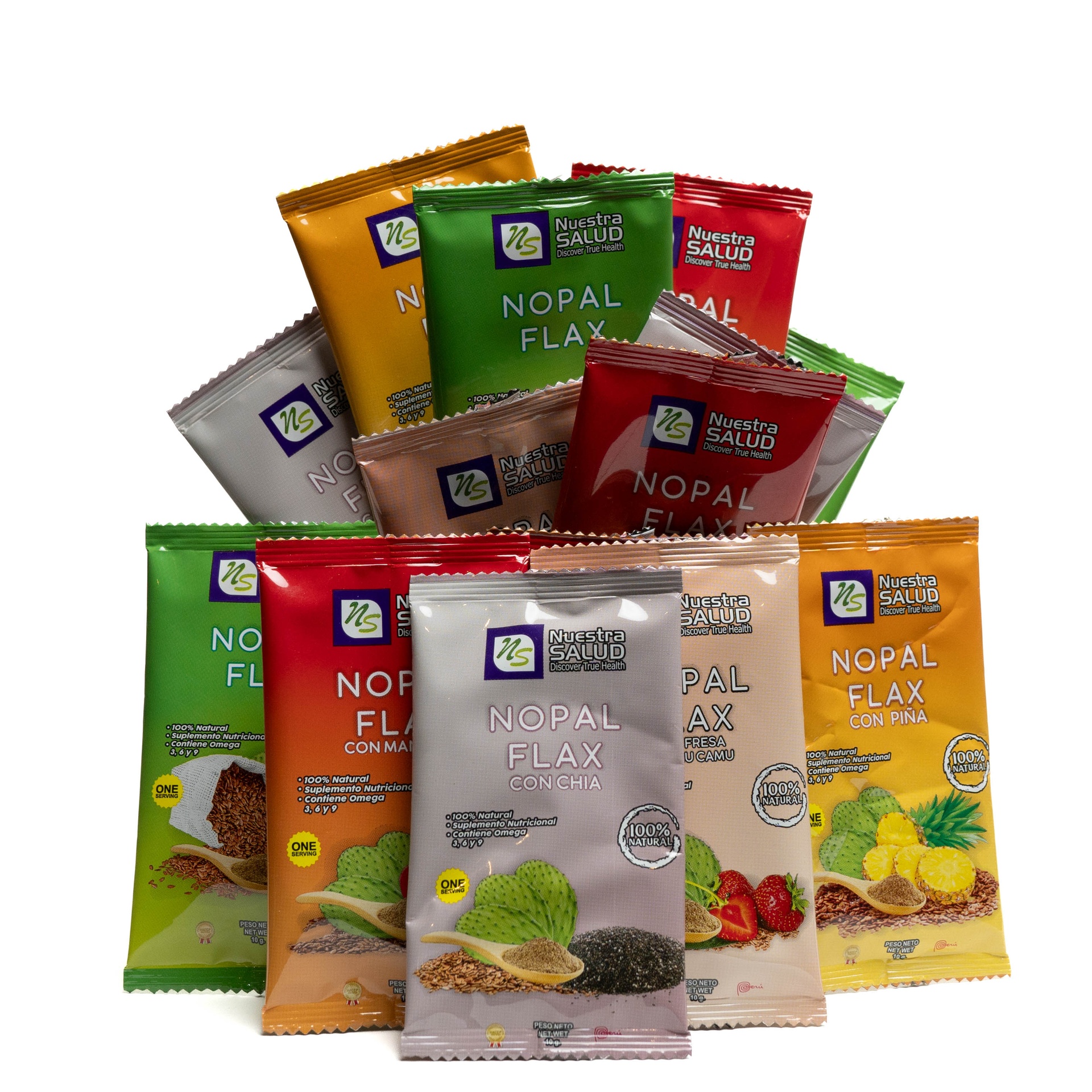 Nopal Flax Linaza Plus (10g) - Nuestra Salud